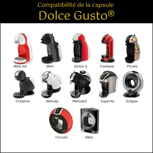 Capsule Café inox Dolce Gusto® Compatible - CAPSULE POD